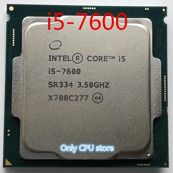 인텔 코어 i5 7600 3.50GHz 쿼드 코어 6MB 스마트 캐시 최대 4.10GHz HD 그래픽 630 i5 7600 ...