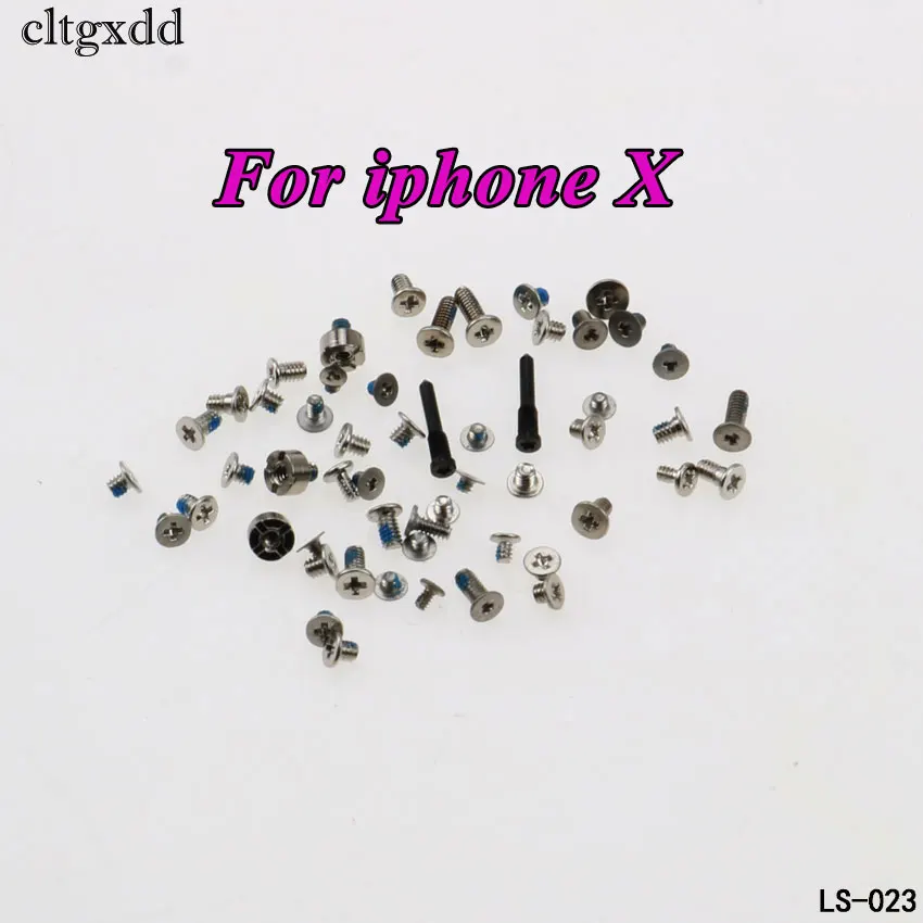 cltgxdd 1Set Full Screws Sets For iPhone X Complete Full Set Screws ...