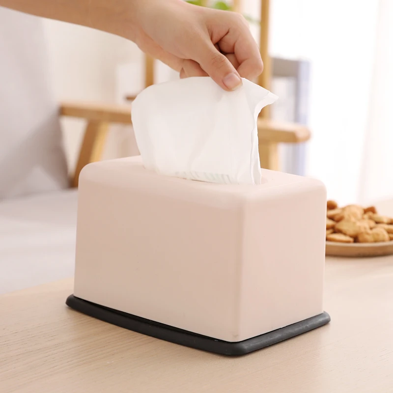 Tissue Boxes Household Parlour Minimalism Plastic PP Creative home ...
