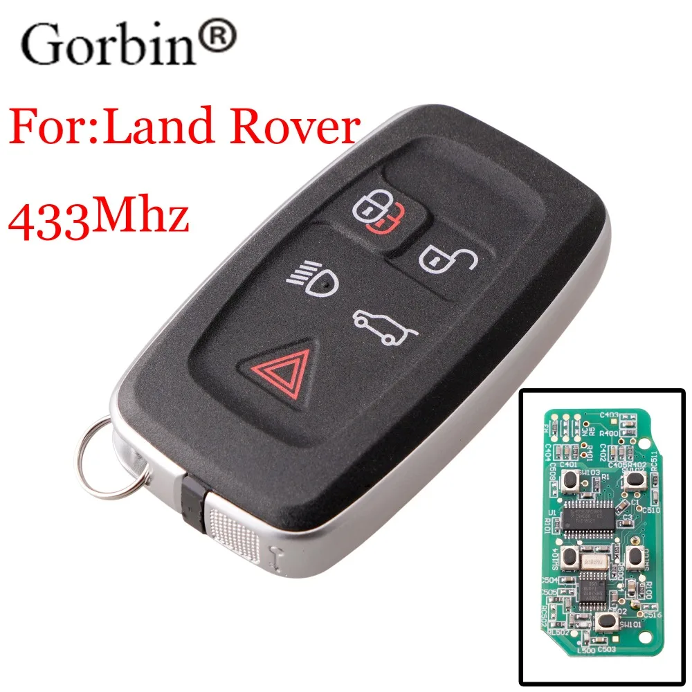 GORBIN 5 Tasten Smart Remote Flip Key Keyless Entry Fob 433Mhz Für Land ...