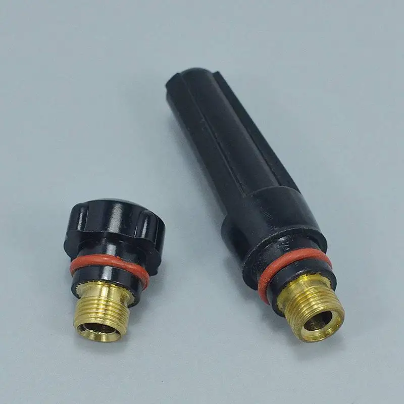 TIG Welding Torches Stubby Gas Lens Collets Alumina Nozzles Back Cap ...