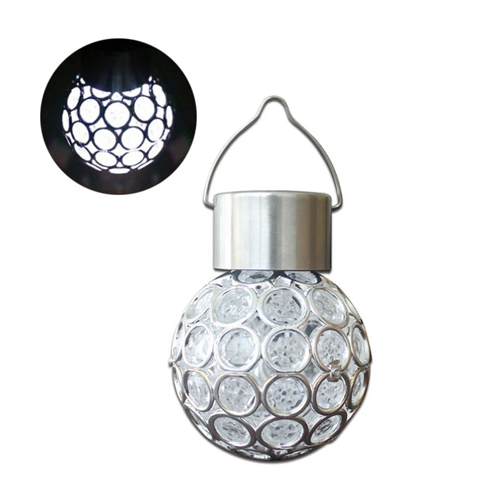 Modern LED pendant light iron Hollow out metal ball lamp living room ...