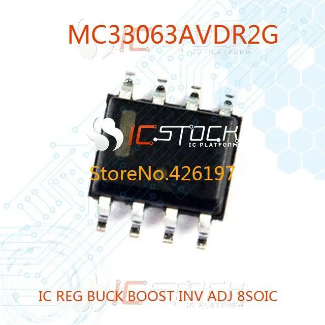 Free Shipping MC33063AVDR2G IC REG BUCK BOOST INV ADJ 8SOIC 33063 ...