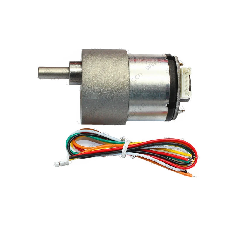 Chr-gm37-520 Dc Gear Motor With Hall Encoder Two Self-balancing Car ...