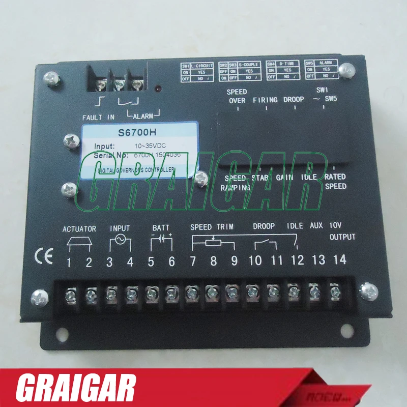 New Electronic Generator Speed Control S6700H Speed controller-in ...