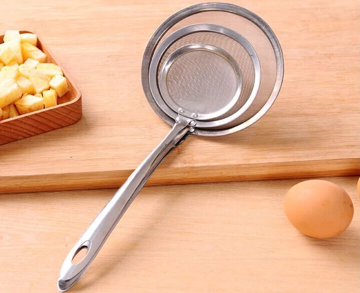 3pcs-Stainless-steel-Strainers-Magic-Oil-separation-net-Oil-filter ...