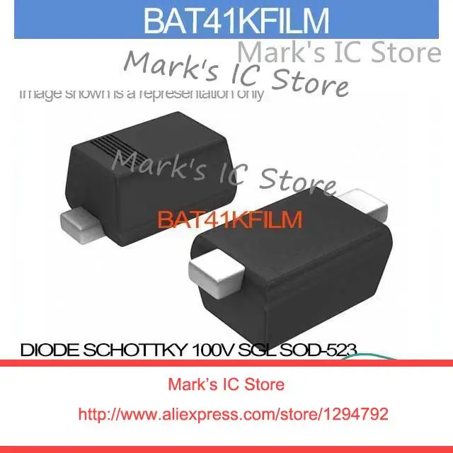 BAT41KFILM 다이오드 SCHOTTKY 100 V SGL SOD 523 BAT41KFI 41 BAT41K 41 K ...