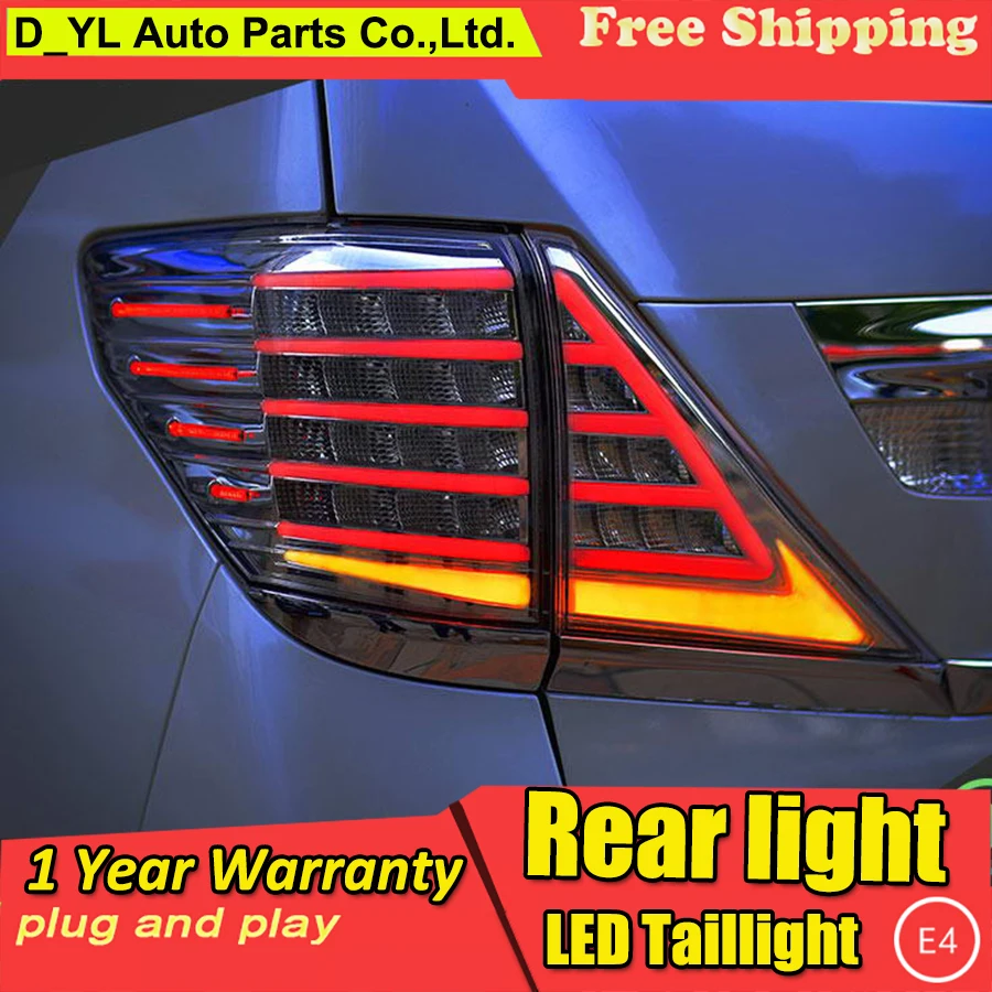D_YL Car Styling for Toyota Alphard Taillights 2007 2013 Alphard LED ...