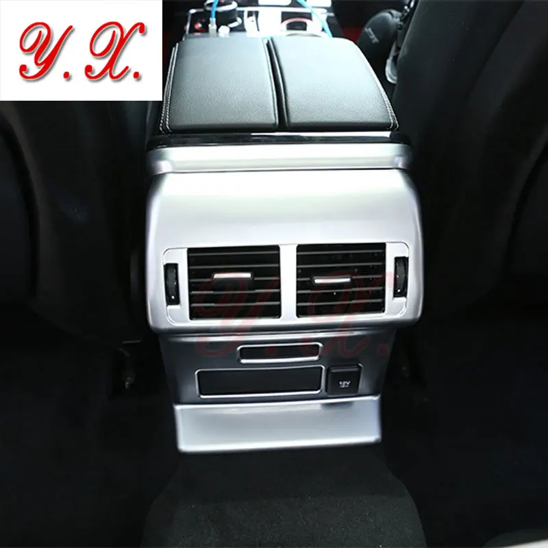For-Range-Rover-Velar-Chrome-ABS-Rear-seat-A-C-Vent-Interior-Trim ...
