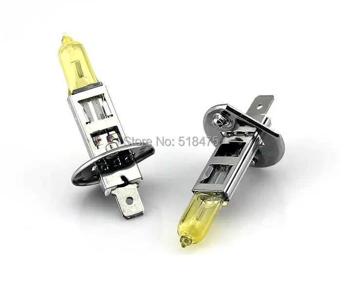 Free Shipping 10PCS H1 Light Bulbs 4300K Halogen Xenon H1 12V 100W ...