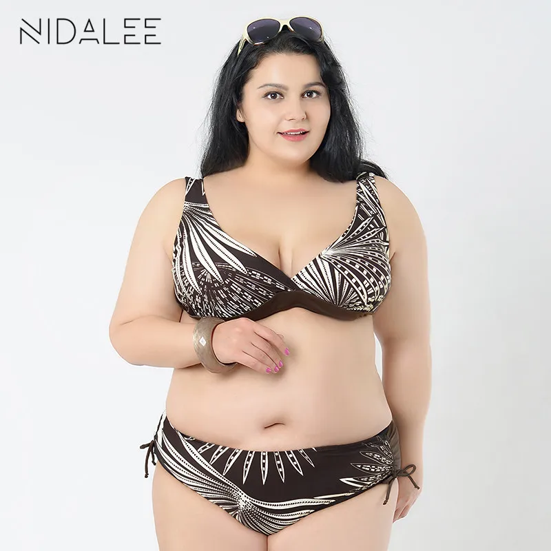 Nidalee 2017 Bikinis Plus Size Bikini Sets Sexy Push Up Biquini Women