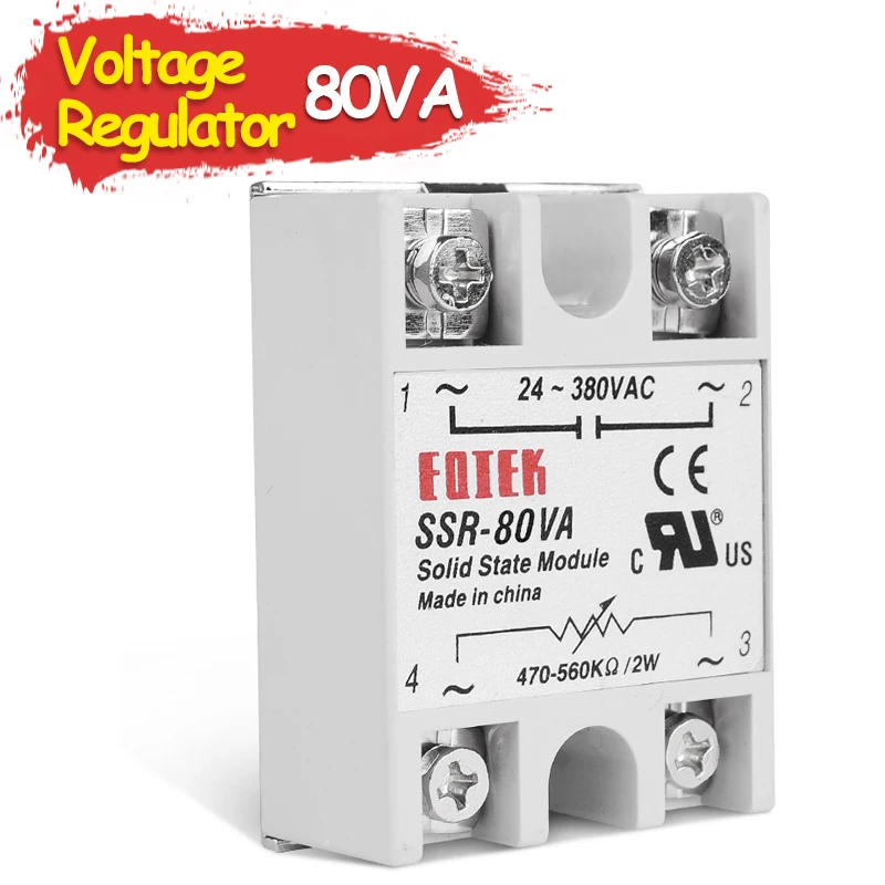 80VA-Single-Phase-Solid-State-Relay-Volt-Regulator-Shift-Module-Voltage ...