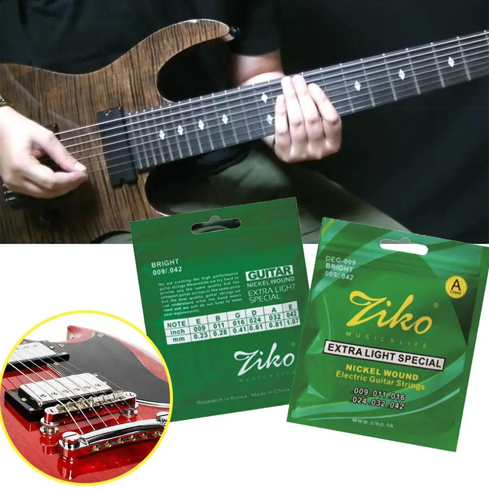 Amp String Electric Guitar Strings Stringed Instrument Silver Practical Part Metal Durable