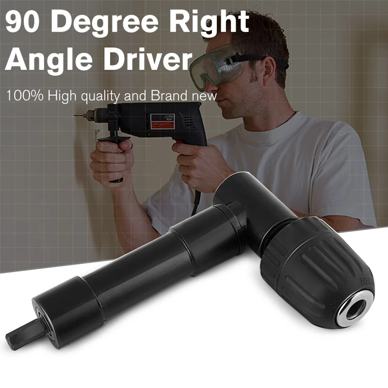 90 grados de ángulo recto del 3/8 "Shank Keyless Chuck rango 0,6 6mm ...