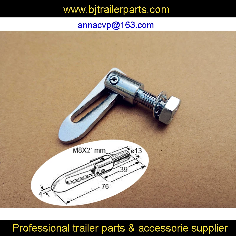 Anti Luce M8 X 21mm Drop Catch Tail Gate Fastener Trailer Horsebox ...