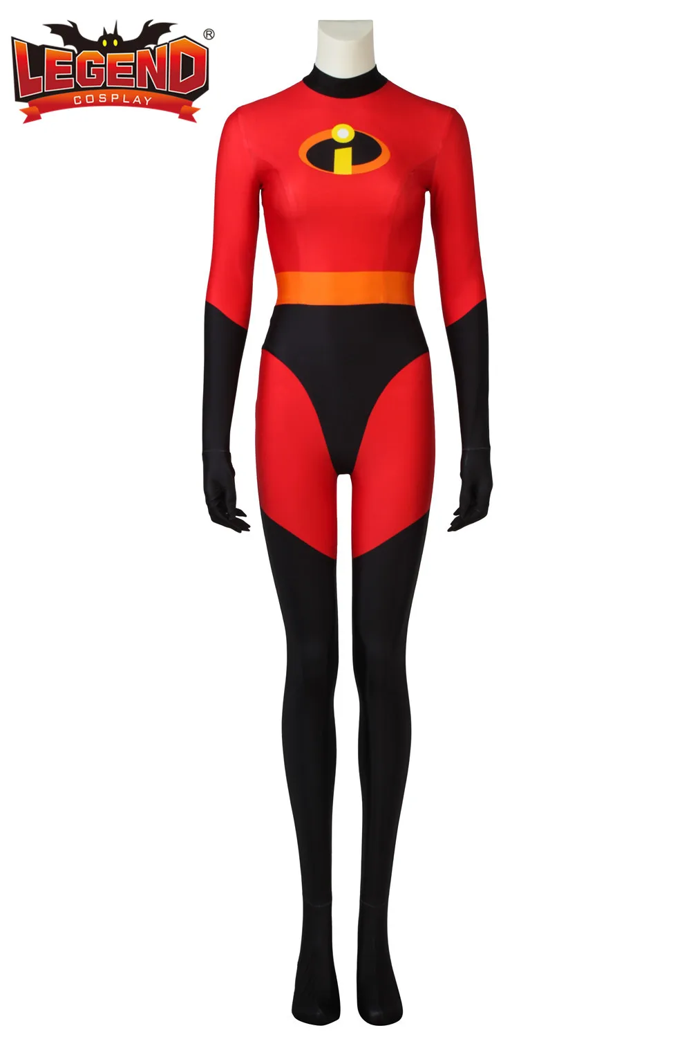 Elastigirl Helen Parr Cosplay Costume The Incredibles 2 Outfit Jumpsuit