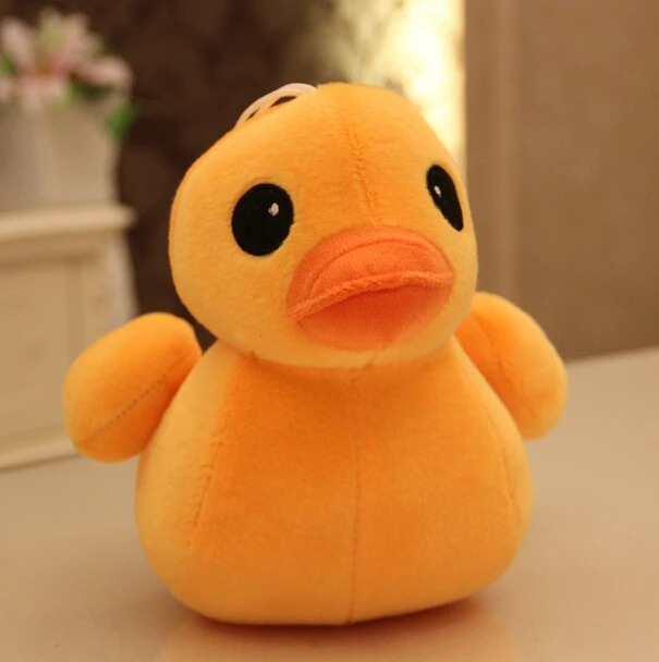 18cm Big Yellow Duck Doll Plush Toy Doll Female Birthday Gift Children ...