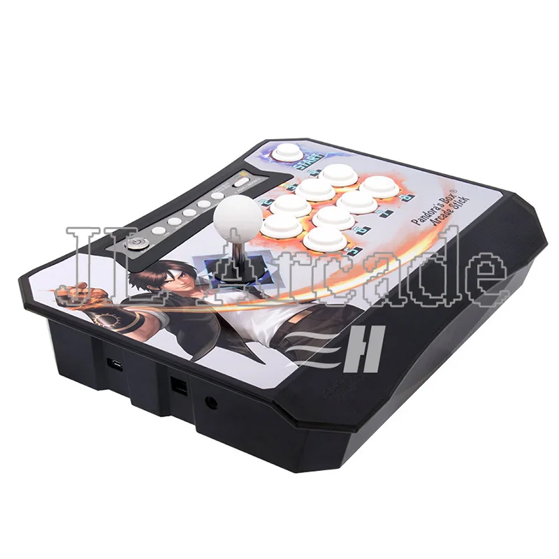 Pandora Box 6 1300 in 1 Wireless arcade game Stick controller 2 Players ...