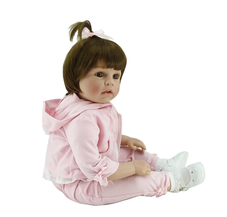 20 Inches Reborn Doll Soft Vinyl Baby Dolls for Girls Newborn Doll In ...