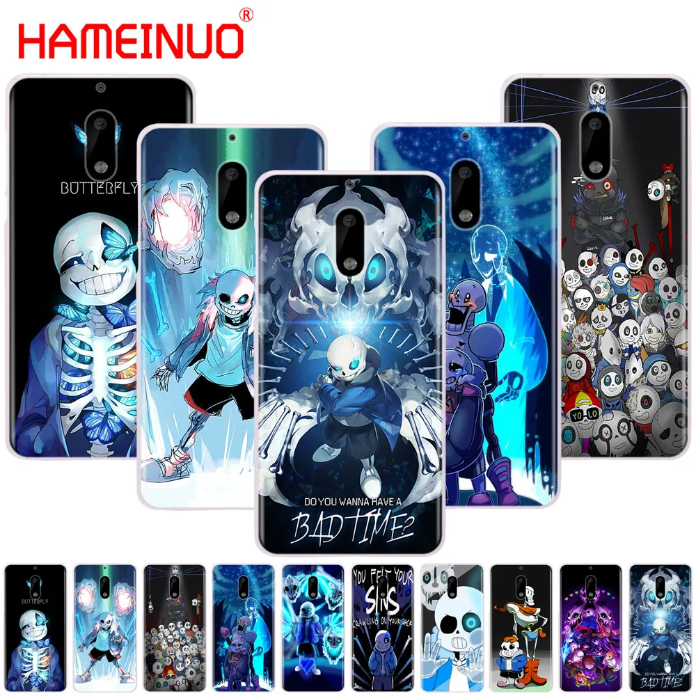 HAMEINUO undertale papyrus sans doggo cover phone case for Nokia 9 8 7 ...