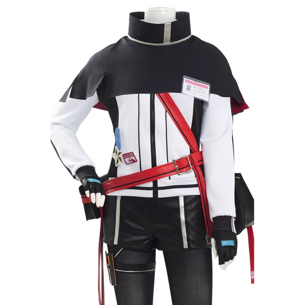 Game Arknights Texas Cosplay Costume Adult Custom Made - Speed Cosplay