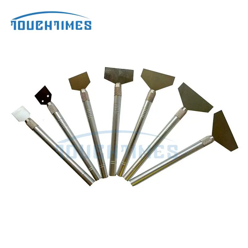 7pcs/lot 1.5cm/2cm/2.5cm/3cm/3.5cm/4cm/4.5cm Bga Scraper Solder Scraper ...