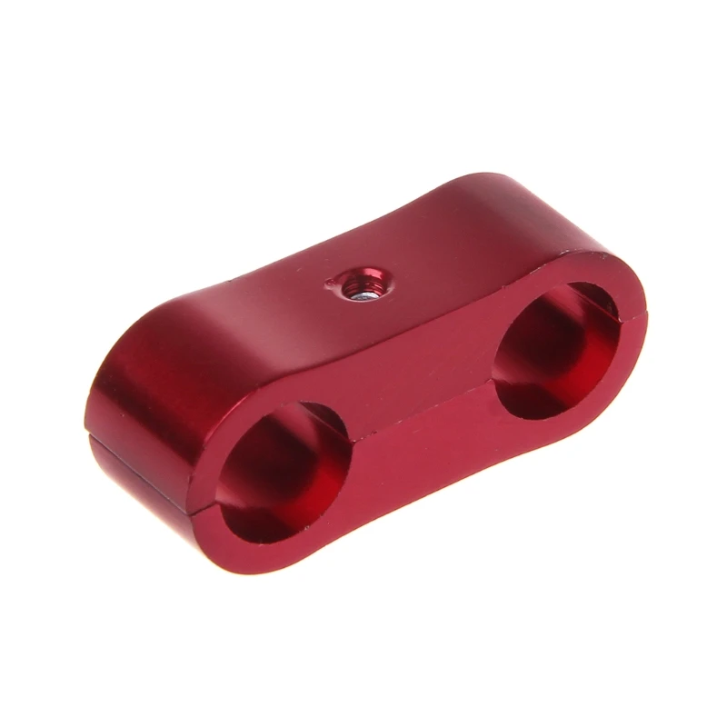 Stepped Billet Dual AN4 4AN 11MM Braided Hose Separator Clamp Cable ...