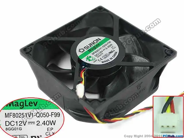 FOR-Acer-P1203-MF80251V1-Q050-F99-8025-12V-2-4W-8cm-Projector-cooling ...