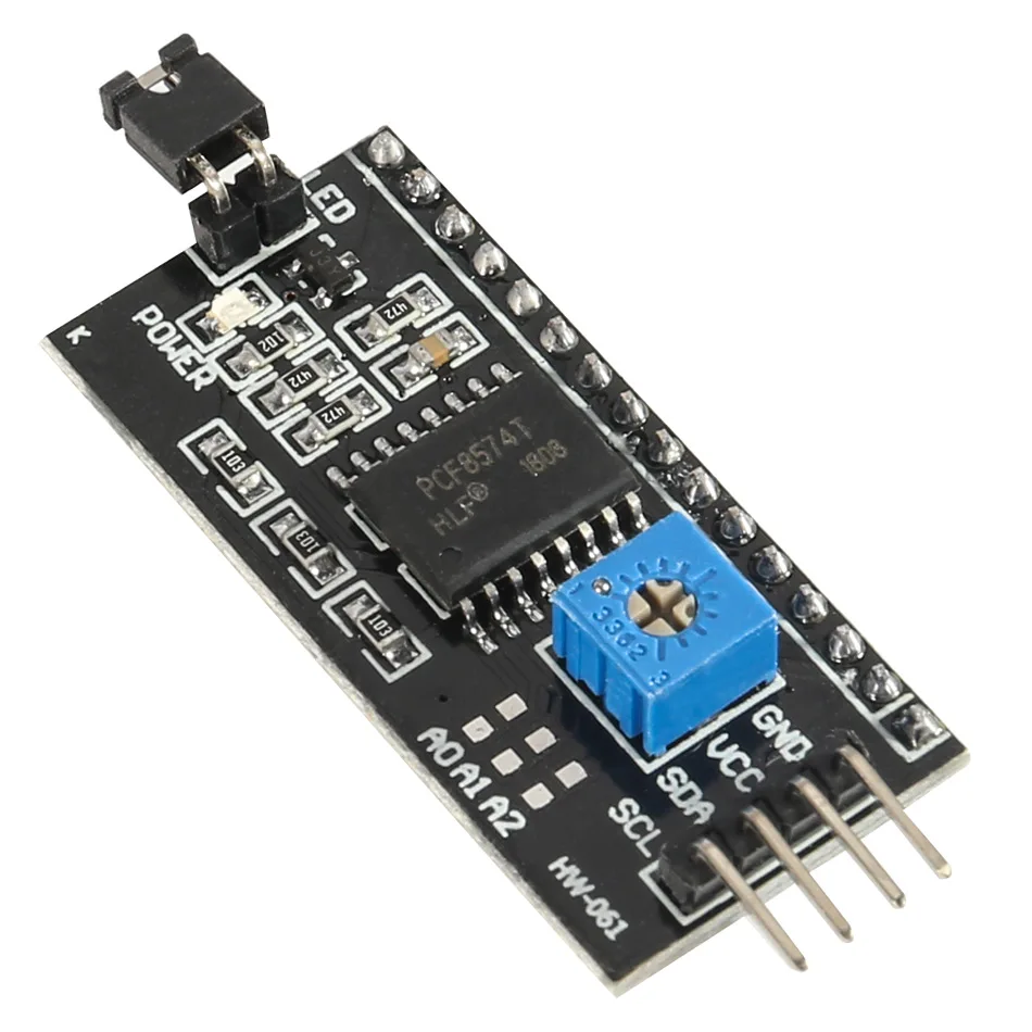 PCF8574 IIC I2C TWI SPI Serial Interface Board Port For Arduno 1602 ...