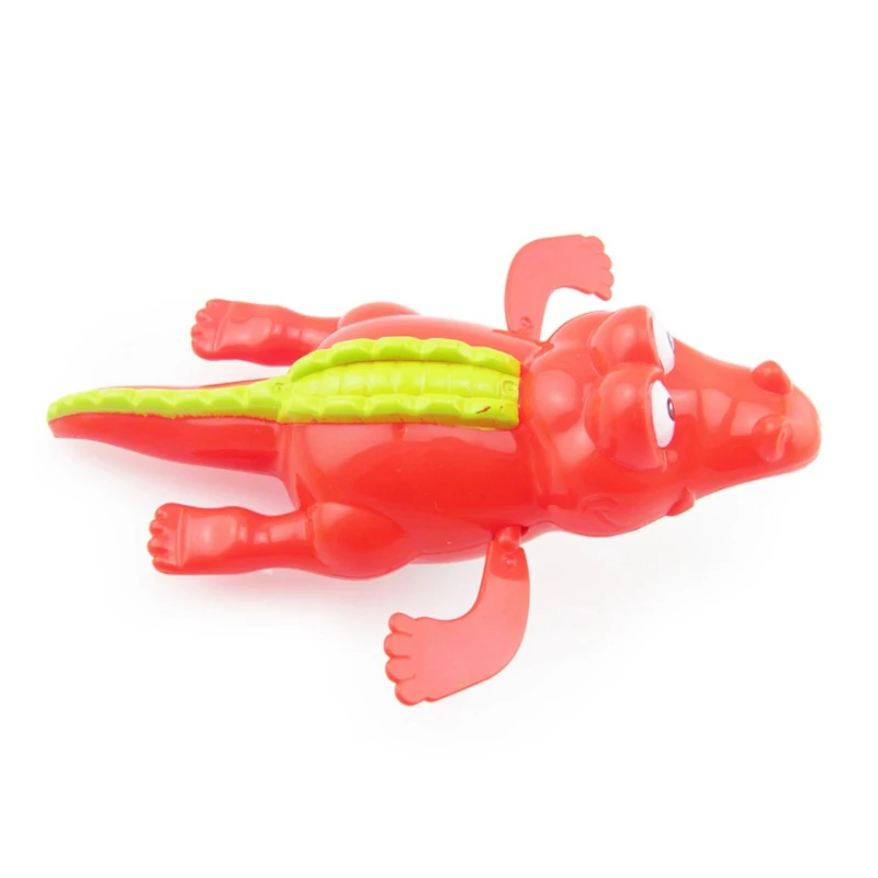 Baby Bath Swimming Toy Crocodile Wind Up Clockwork Play Swimming ...