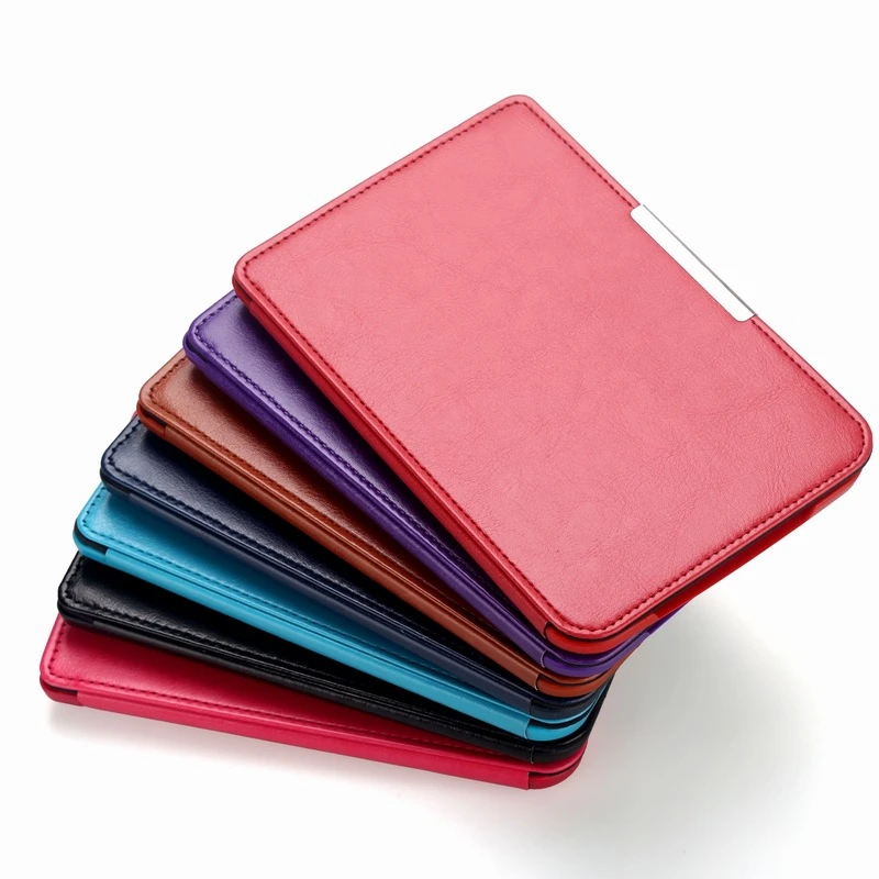 1pc PU leather cover protective case for pocketbook touch lux 3 Ruby ...