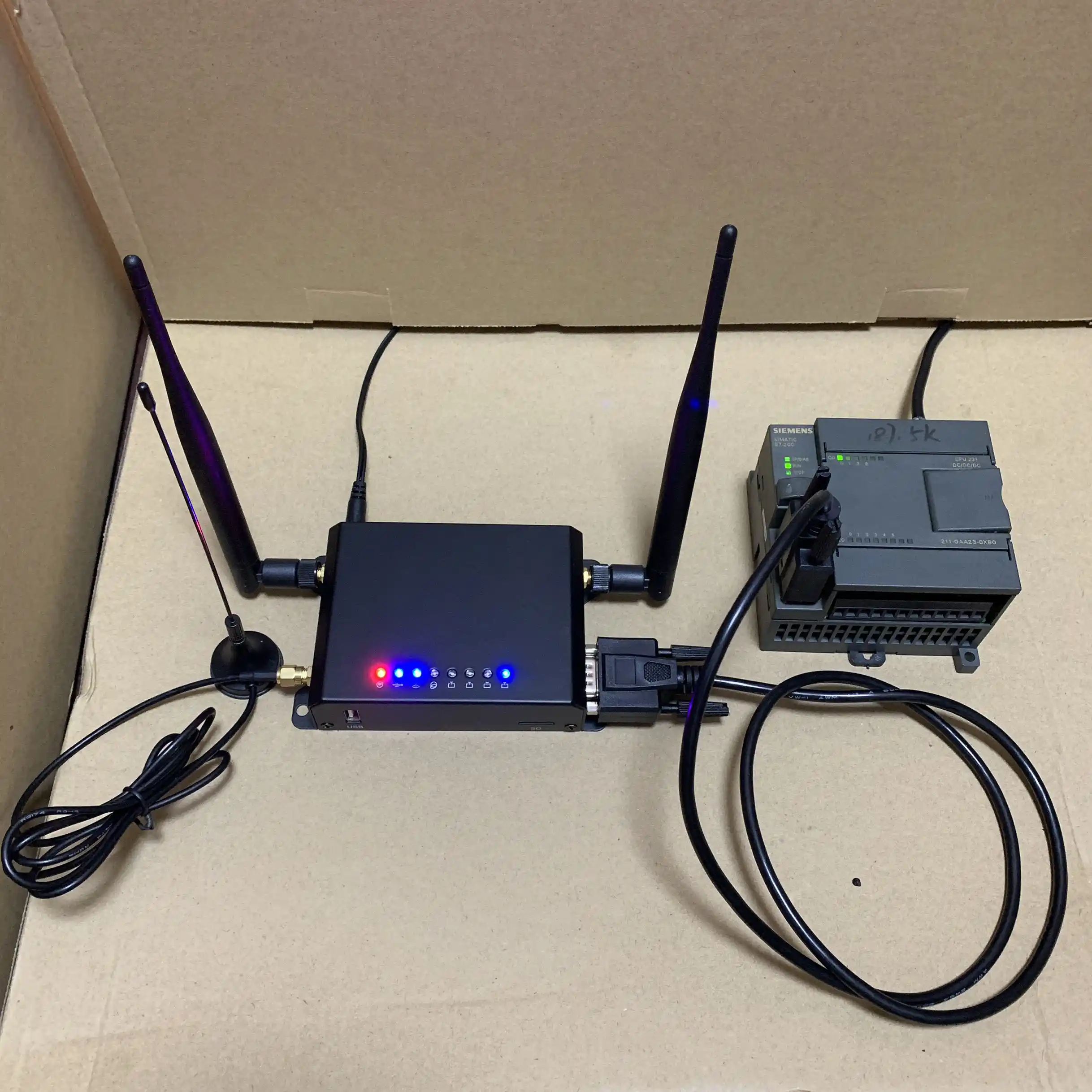 Remote Ethernet Gateway Module WiFi 4G Router for HMI PLC Siemens Logo! S7 200 S7 300 Smart S7 ...