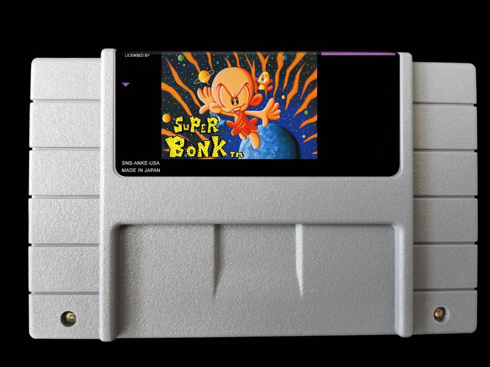 Jogos 16Bit ** Super Bonk 1 (Versão DOS EUA!!)| | - AliExpress