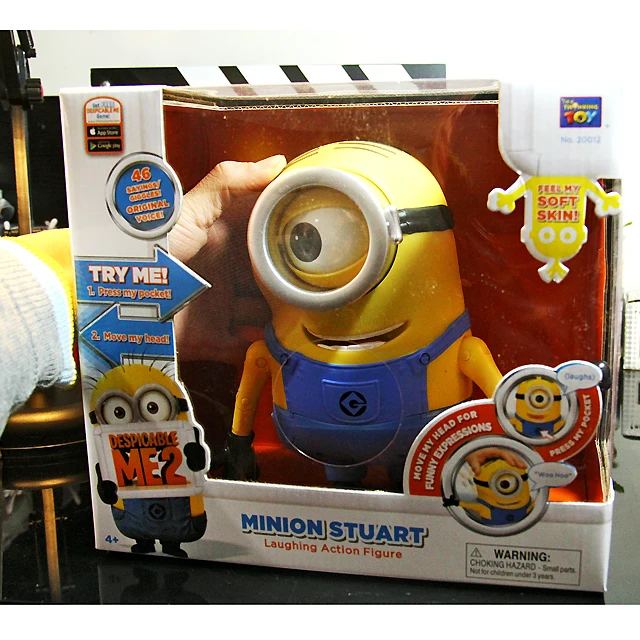 Despicable Me 2 ME2 Minion Stuart Talking PVC 26CM / 10.2 "Action ...