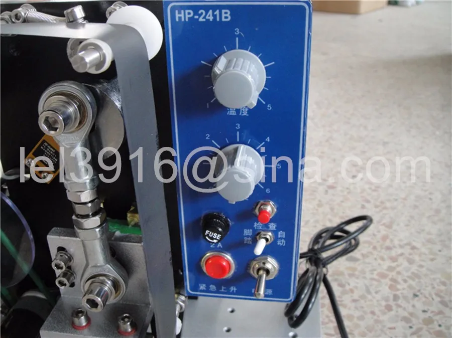 Высокое качество hp-241 Горячего Тиснения кодирования машины hp-241b ...