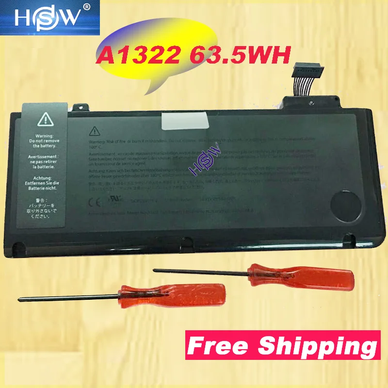 HSW Laptop Battery For Apple MacBook Pro 13" Unibody A1322 A1278 2009 ...