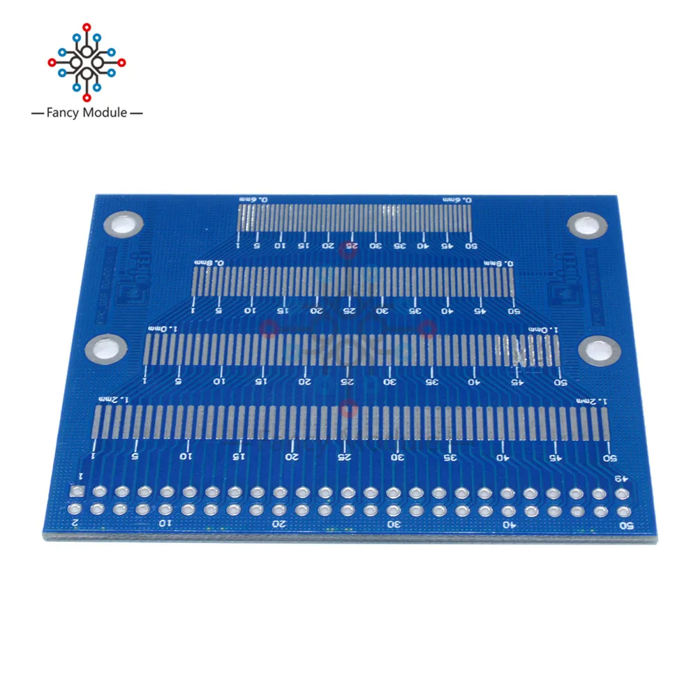 Multiple Tft Lcd Adapter Board Test Module Fpc Pcb 0.5-1.2mm Pitch 2.0 ...