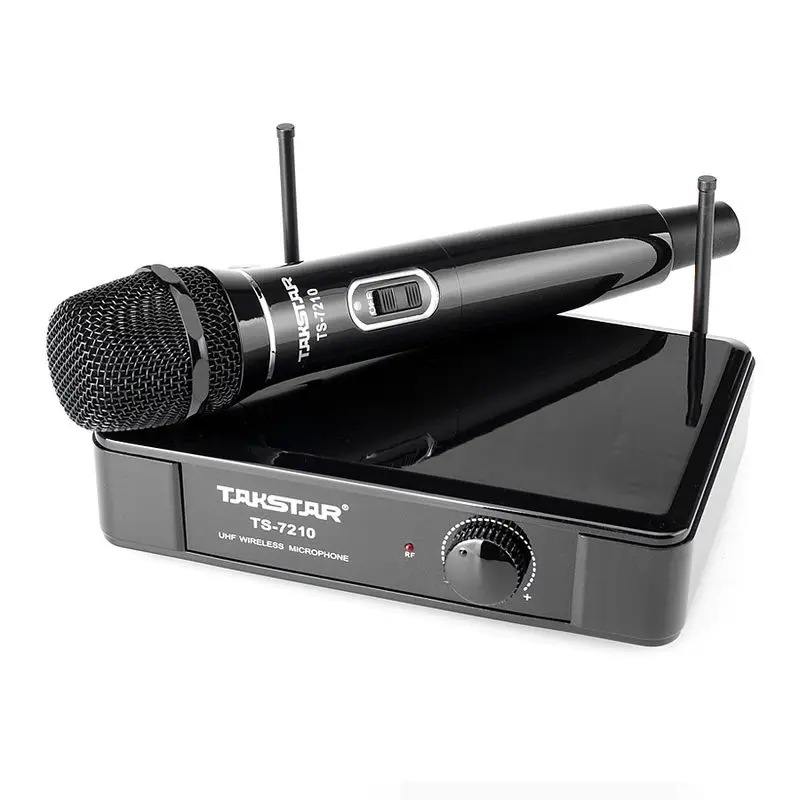 Takstar Ts-7210 Uhf Wireless Microphone Mini Receiver Use For Campus Meeting, Entertainment ...