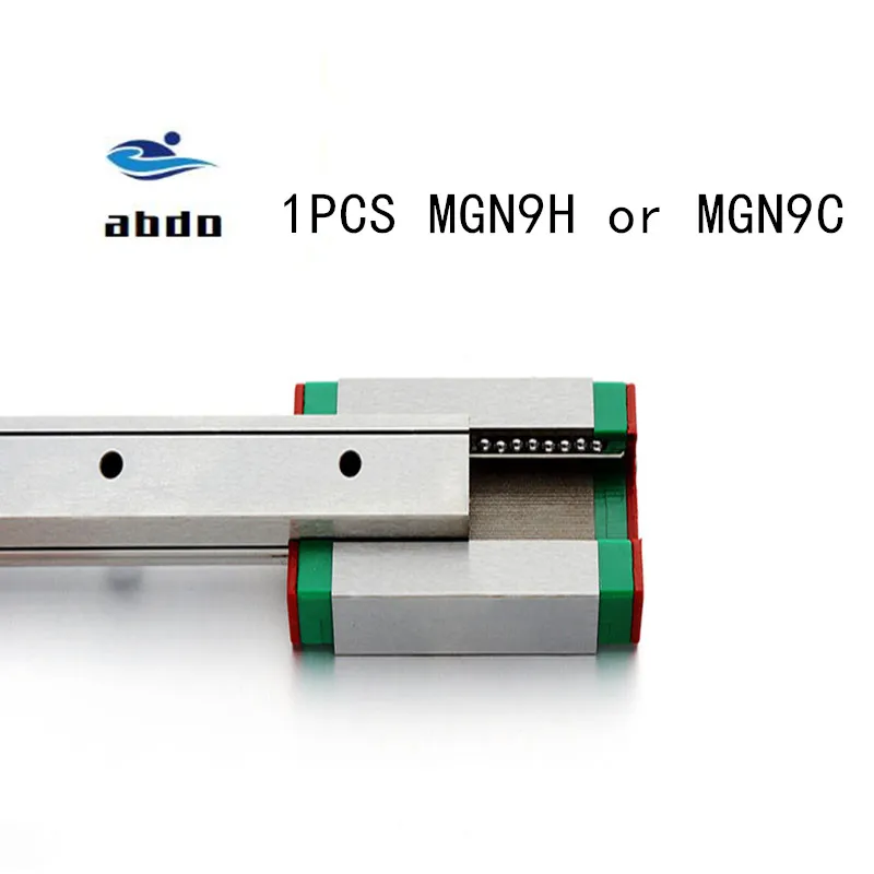 High quality MGN9H or MGN9C block for MGN9 MR9 9mm Linear Guide 9mm ...