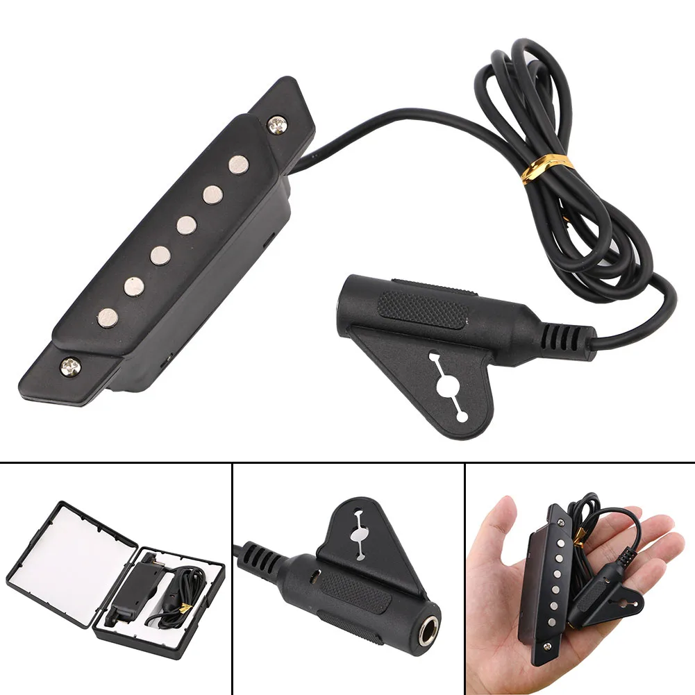 Homeland Magnetic Sound Hole Pickup EQ Equalizer Preamp Pickup for 39 ...