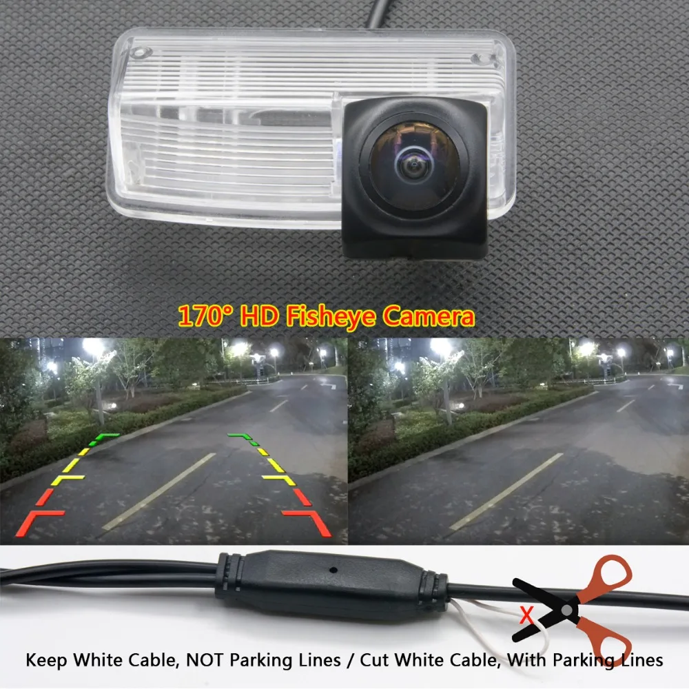 175 Degree MCCD Fisheye Starlight Car Reverse Backup Parking Camera For ...