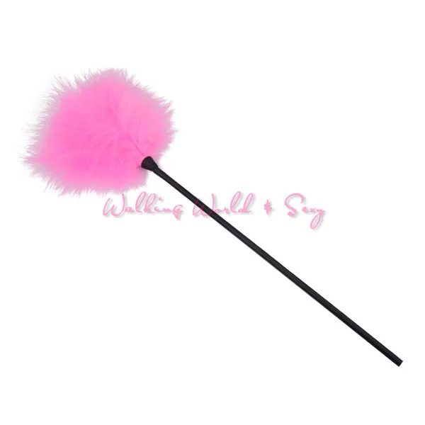 Adult Furry Sex Toys Flirting Feather Whip Nipple Clit G Spot Stimulate