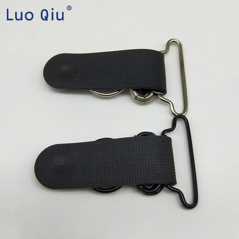 Зажим для ремня зажим для чулок пластик металл черный корсет ноги ...