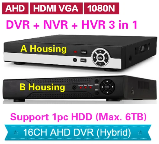 Lihmsek 작은 CCTV DVR NVR HVR 3 1 달리 DVR 레코더 채널 보안 장비, 옵션 2 하우징, 무료 배송 ...