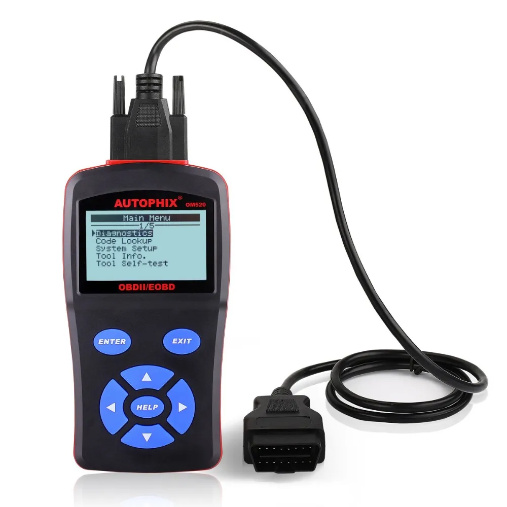 Autophix Om520 Obd2/ Eobd Code Reader Scan Tools Diagnostics Tool For ...