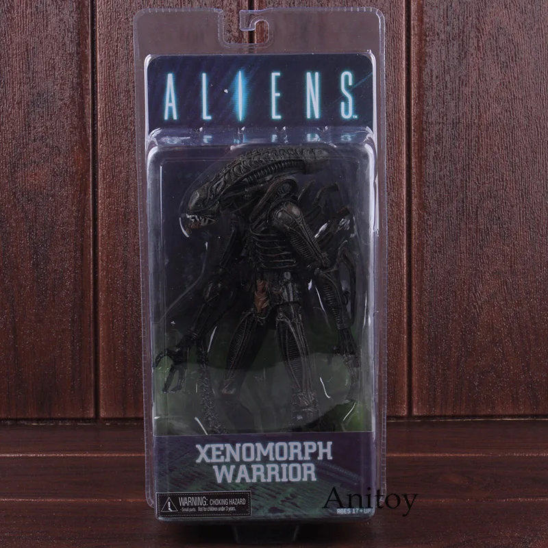 NECA Aliens Genocide Series Xenomorph Warrior Black Yellow PVC ...