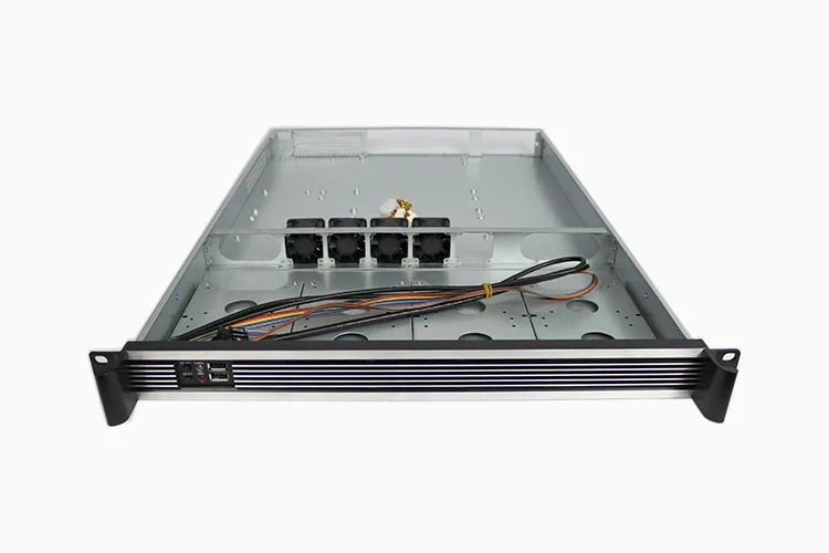 1U server Xeon dual motherboard rack-mounted industrial chassis 650mm ...