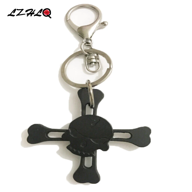 LZHLQ Gothic Skeleton Key Chain For Men 2017 Fashion Brand Jewelry ...