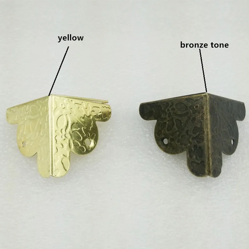 Case Box Flower Corners For Furniture Decor Triangle Rattan Carved ...