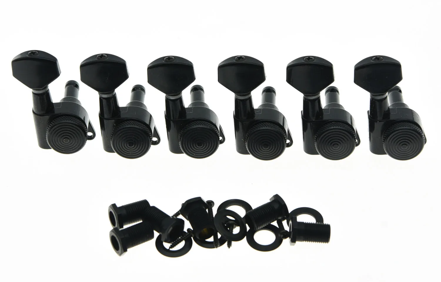 Qualidade wilkinson bloqueio tuners guitarra chaves de ajuste pegs 6 em ...